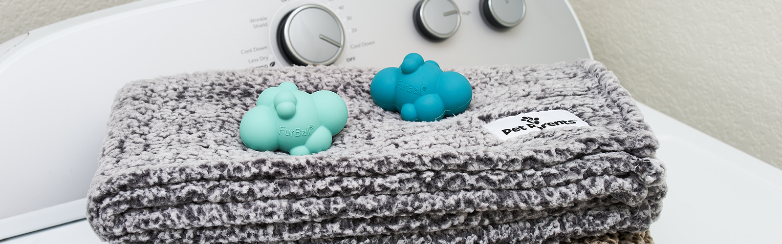 FurBall® 2.0 (2-Pack) | Pet Hair Remover for Laundry