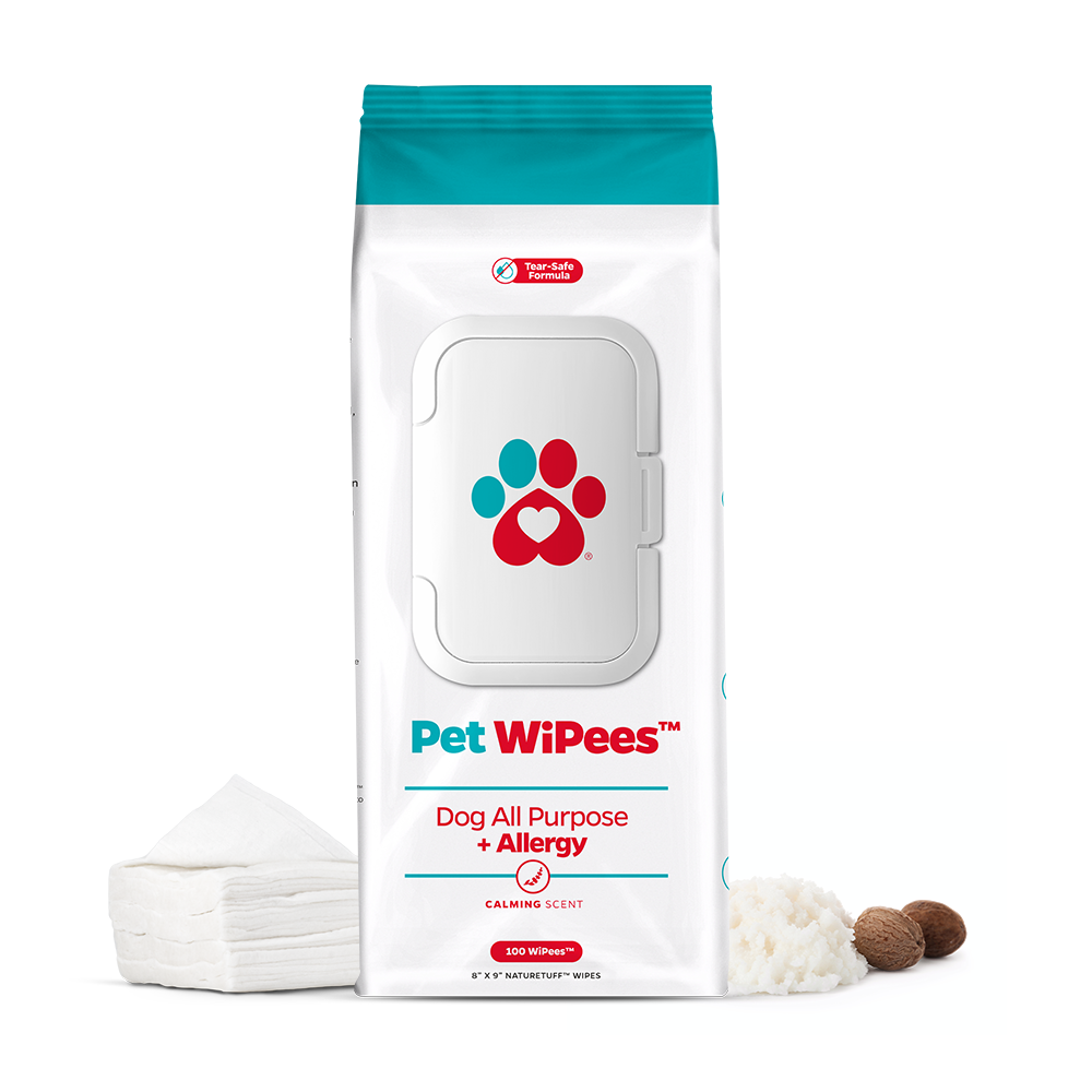 Pet WiPees™ Dog Wipes All Purpose + Allergy | Dog Grooming Wipes