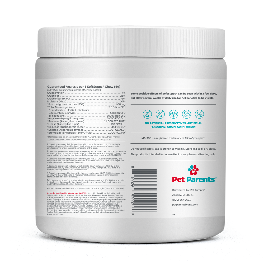 Probiotic SoftSupps® | Probiotics for Dogs | Dog Probiotics | Dog Diarrhea